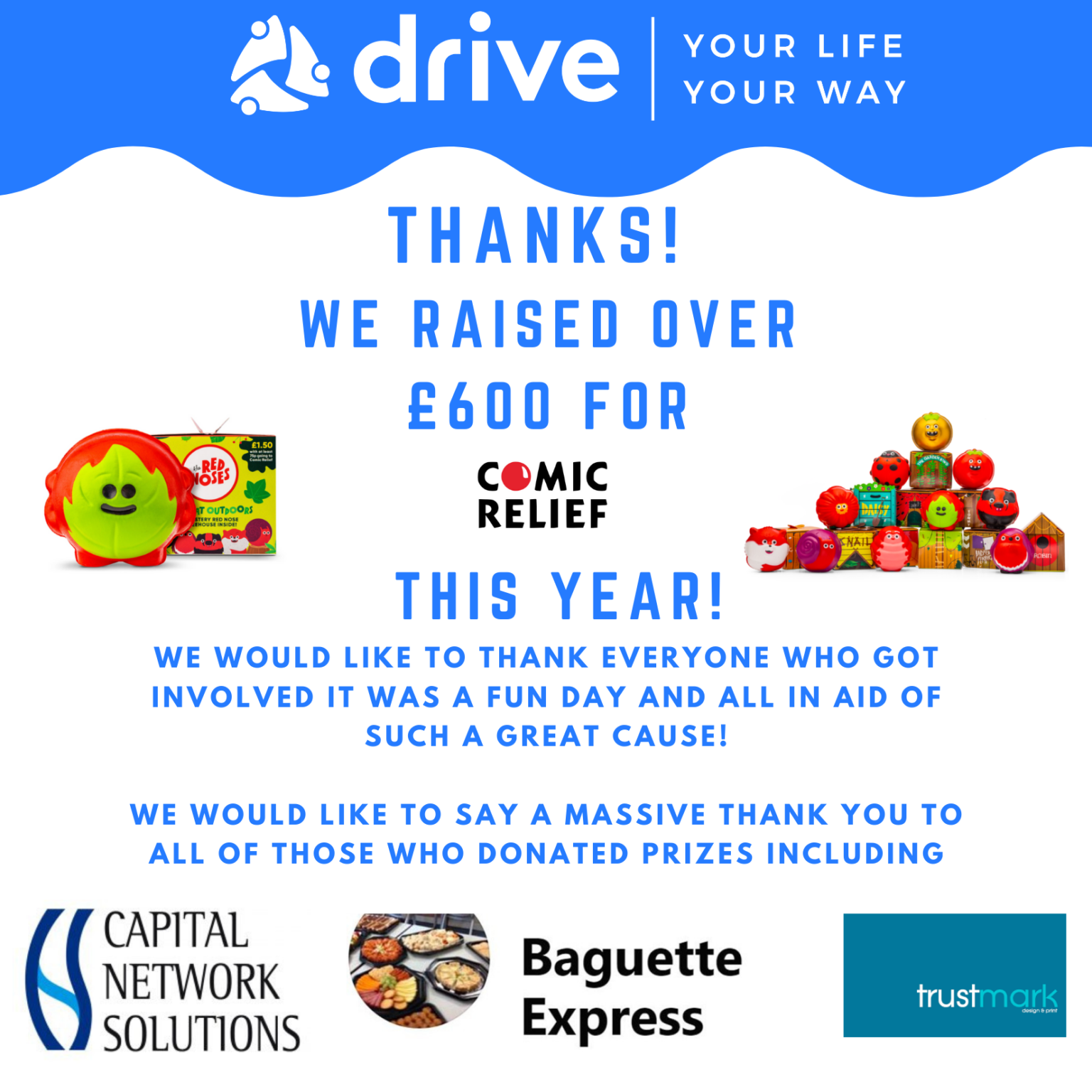 Comic Relief 2021 - Drive